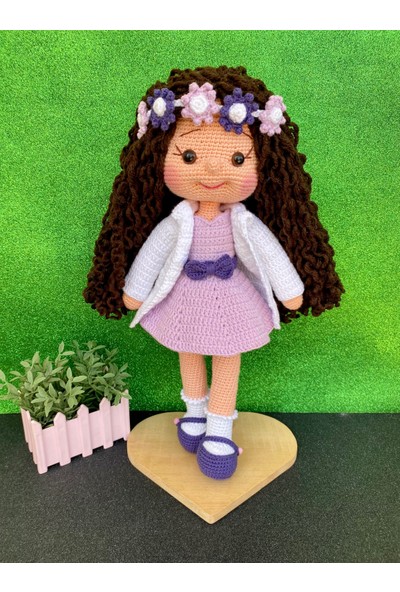 Simay Store Amigurumi Organik Örgü Sağlıklı Oyuncak Bebek 35-36 cm Simay Store Amigurumi Organik Örgü Sağlıklı Oyuncak Bebek 35-36 cm