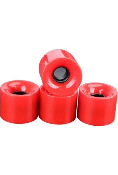 83MMEKERLEK SHR78A Kırmızı Renk Pu Tekerlekler