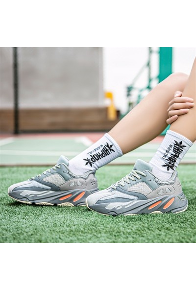 Moyan Yeezy BD16700 Gri Pembe Kadın Koşu Yürüyüş Yürüyüş Ayakkabıları Hindistan Cevizi Ayakkabıları Kaymaz (Yurt Dışından) Moyan Yeezy BD16700 Gri Pembe Kadın Koşu Yürüyüş Yürüyüş Ayakkabıları Hindistan Cevizi Ayakkabıları Kaymaz (Yurt Dışından)