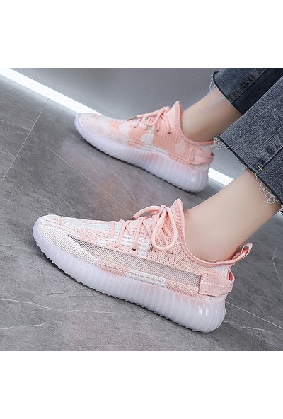 Moyan Yeezy BD16M350 Pembe Kadın Koşu Yürüyüş Yürüyüş Ayakkabıları Hindistan Cevizi Ayakkabıları Kaymaz (Yurt Dışından) Moyan Yeezy BD16M350 Pembe Kadın Koşu Yürüyüş Yürüyüş Ayakkabıları Hindistan Cevizi Ayakkabıları Kaymaz (Yurt Dışından)