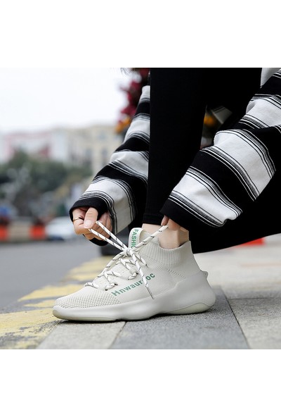 Moyan Yeezy BD16A999 Bej Kadın Koşu Yürüyüş Yürüyüş Ayakkabıları Hindistan Cevizi Ayakkabıları Kaymaz (Yurt Dışından) Moyan Yeezy BD16A999 Bej Kadın Koşu Yürüyüş Yürüyüş Ayakkabıları Hindistan Cevizi Ayakkabıları Kaymaz (Yurt Dışından)