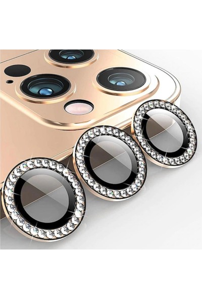 Evren Teknoloji Evrentec Apple iphone 13 Pro Max Uyumlu Luxury Taşlı Kamera Koruyucu Evren Teknoloji Evrentec Apple iphone 13 Pro Max Uyumlu Luxury Taşlı Kamera Koruyucu