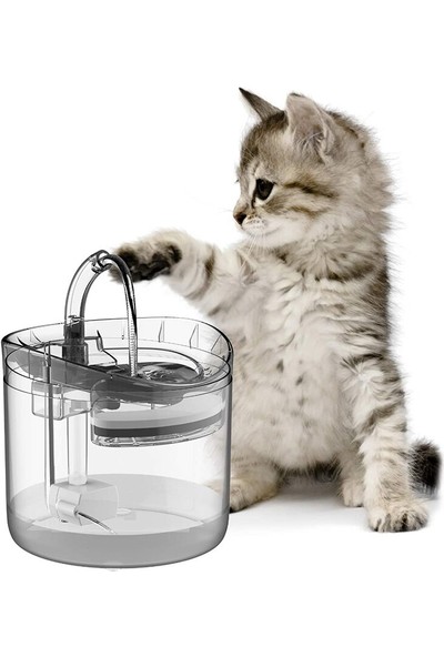 1.8l Musluk Köpek ile Otomatik Kedi Su Çeşmesi Köpek Su Dağıtıcı Şeffaf Drinker Pet Içme Besleyici Kase Filtreleri ile | Kedi Besleme ve Amp;sulama Malzemeleri (Yurt Dışından) 1.8l Musluk Köpek ile Otomatik Kedi Su Çeşmesi Köpek Su Dağıtıcı Şeffaf Drinker Pet Içme Besleyici Kase Filtreleri ile | Kedi Besleme ve Amp;sulama Malzemeleri (Yurt Dışından)