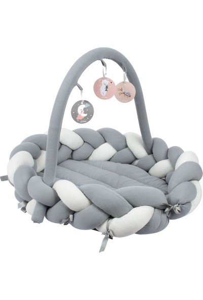 Strongart 3-In-1 Çok Fonksiyonlu Örgü Yatak & Kenar Koruyucu