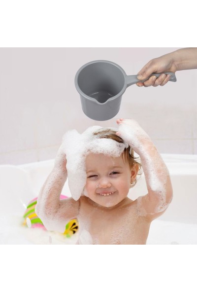 Strongart Gri Renkli Bebek Banyo Maşrapası