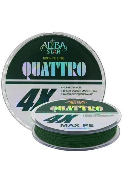 Albastar Quattro Pe Line 4x Ip Misina 300MT 0.28MM Albastar Quattro Pe Line 4x Ip Misina 300MT 0.28MM