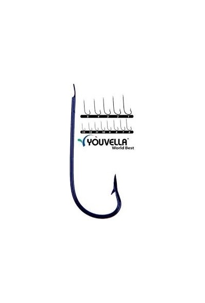 Youvella 1303 Çapari Iğnesi Çapraz 100.LÜ Kutu - No.4