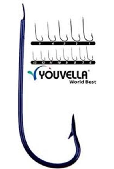 Youvella 1303 Çapari Iğnesi Çapraz 100.LÜ Kutu - No.8