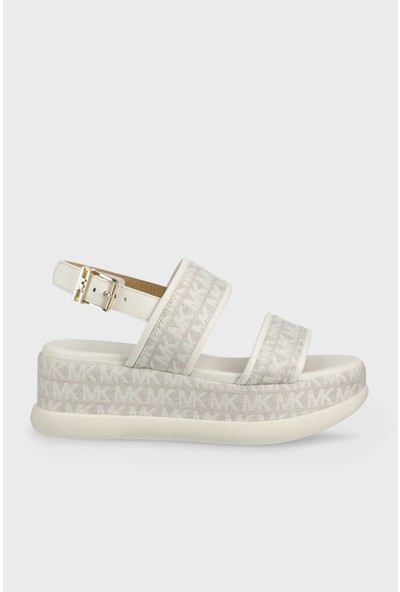 Michael Kors Presley Logolu Deri Sandalet Bayan Sandalet 40S2PRFA1Y 270