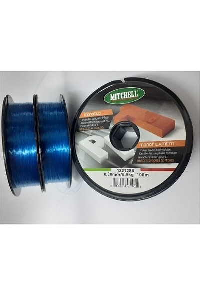 Mitchell Pk1 Connect Clear Blue Misina 100MT 0.35MM Mitchell Pk1 Connect Clear Blue Misina 100MT 0.35MM
