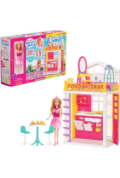 Fen Toys 03734 Linda Nın 2 Katlı Evi -Fen