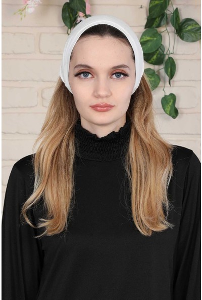 Bandana Saç Bandı Beyaz