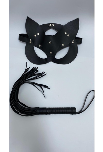 Vonda Wear 800226 - Vonda Wear | Siyah Deri Maske & Kırbaç Harness Set Vonda Wear 800226 - Vonda Wear | Siyah Deri Maske & Kırbaç Harness Set