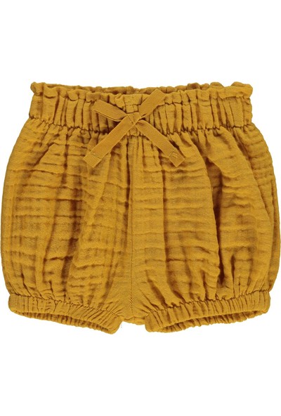 Civil Baby Kız Bebek Şort 6-18 Ay Hardal