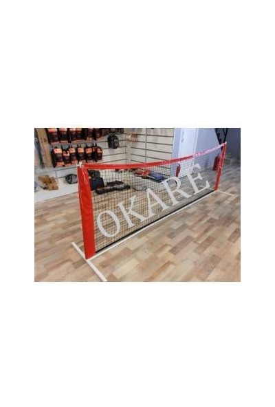 Okare Ayak Tenisi Filesi - 4m x 1m File ve Profil Demirleri Ile Birlikte!- FLM76 - Okare Spor Okare Ayak Tenisi Filesi - 4m x 1m File ve Profil Demirleri Ile Birlikte!- FLM76 - Okare Spor
