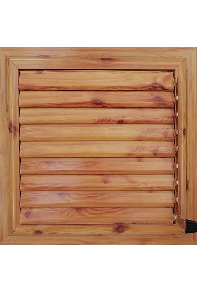 Panjur Dünyasi Alüminyum Ahşap Banyo Wc Havalandırma Panjuru