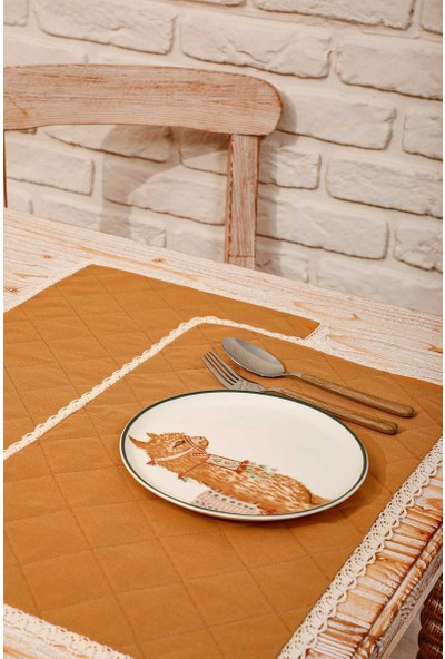 Sinelay Amerikan Servis 4 Lü Turuncu