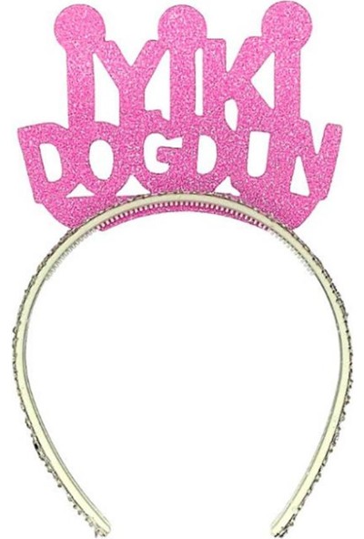 Kelebek Oyuncak Iyiki Doğdun Renkli Simli Eva Taç Kelebek Oyuncak Iyiki Doğdun Renkli Simli Eva Taç