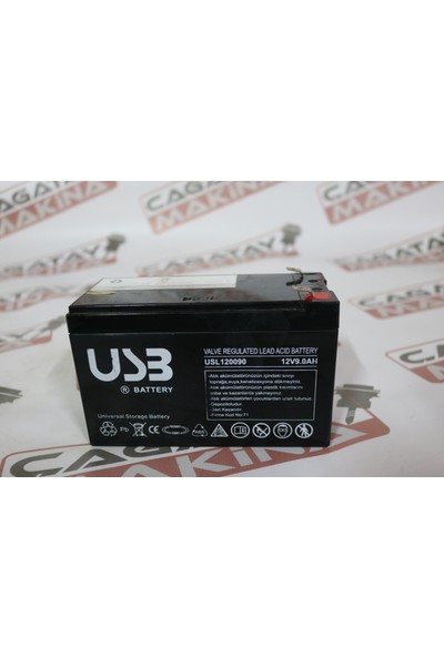 Çağatay 12V 9A Akü (2 Yıl Garantili)