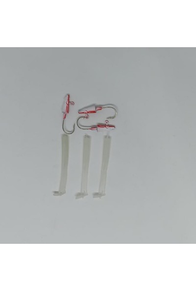 Barra Tackle V8 Silikon Yem 8cm 5.5gr 3 Adet Ispir Glow Barra Tackle V8 Silikon Yem 8cm 5.5gr 3 Adet Ispir Glow