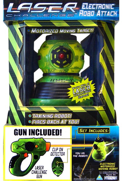 Jakks Pacific Lazer Düellosu Robot Saldırısı Yeşil Jakks Pacific Lazer Düellosu Robot Saldırısı Yeşil