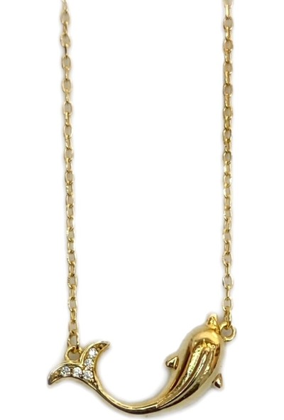 Adore Gümüş Tasarım Yunus Kolye