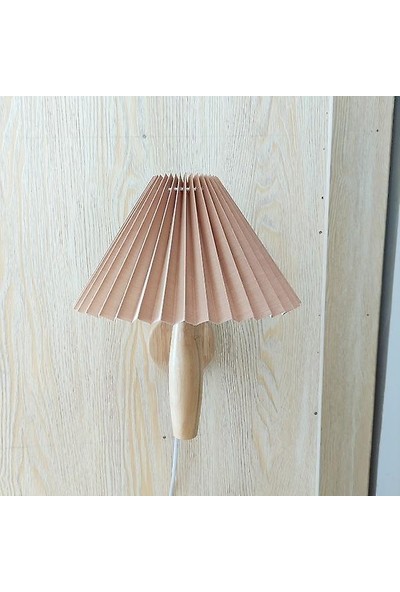 Xinh Xianfan 2021 Japon Vintage Masif Ahşap Duvar Lambası Pileli Bez ile Kumaş Abajur Mutfak Oturma Odası Retro Başucu Aydınlatma (Kahve) (Yurt Dışından) Xinh Xianfan 2021 Japon Vintage Masif Ahşap Duvar Lambası Pileli Bez ile Kumaş Abajur Mutfak Oturma Odası Retro Başucu Aydınlatma (Kahve) (Yurt Dışından)