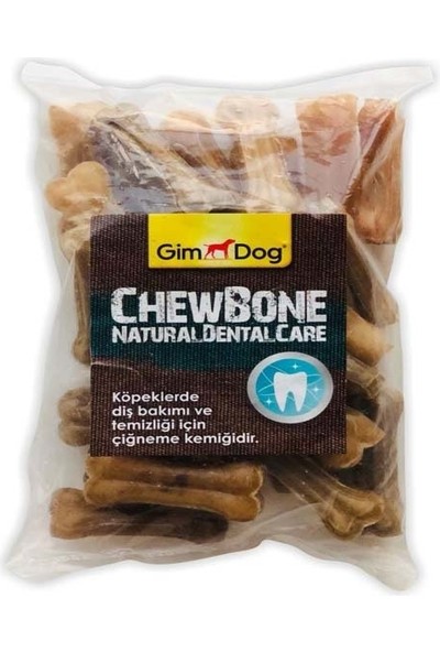 Gimdog Mordimi Ağız ve Diş Sağlığı Için Naturel Köpek Çiğneme Kemiği 25'li 200 gr Gimdog Mordimi Ağız ve Diş Sağlığı Için Naturel Köpek Çiğneme Kemiği 25'li 200 gr