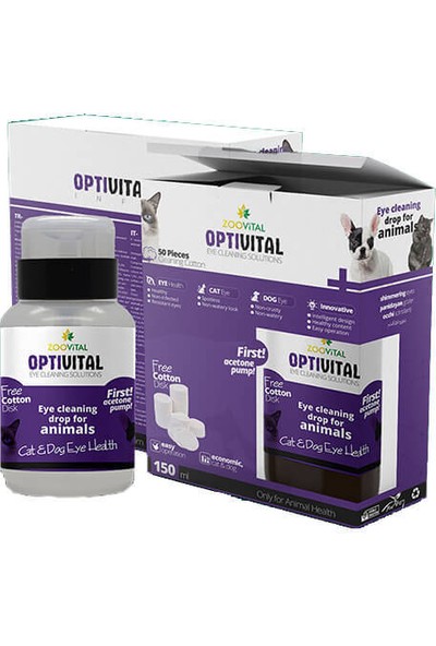Beaphar Zoovital Optival Göz Temizleme Solüsyonu 150 ml Beaphar Zoovital Optival Göz Temizleme Solüsyonu 150 ml