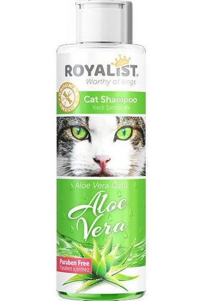 Green Fields Royalist Aloe Vera Özlü Kedi Şampuanı 250 ml Green Fields Royalist Aloe Vera Özlü Kedi Şampuanı 250 ml
