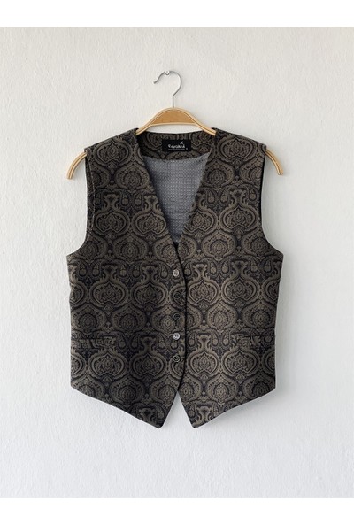 Retrobird Tasarım Yelek Kadın Çok Renkli