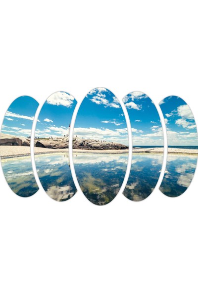 Duvar Dekor Deniz Feneri Mdf Tablo 2262 (Model A)