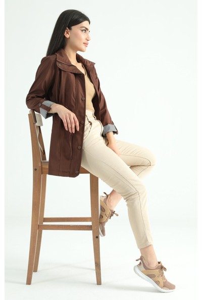 Modaplaza Kadın Trenchoat 5669