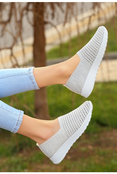 Meern Nily Sedef Triko Babet Ayakkabı