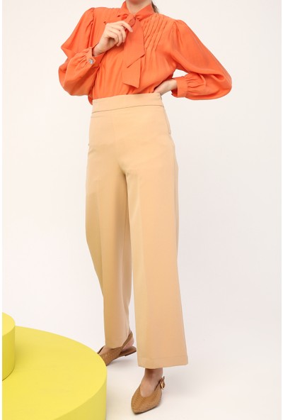 ALLDAY Ütü Izli Bol Paça Pantolon ALLDAY Ütü Izli Bol Paça Pantolon