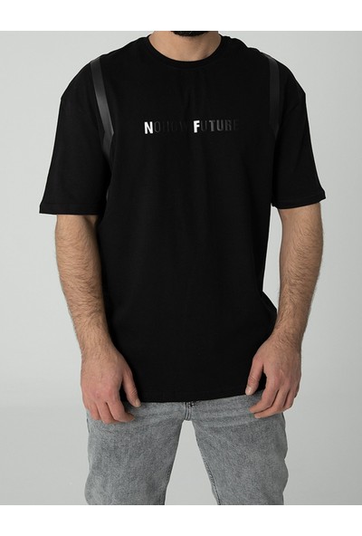 Provedas Nhw Nohow Future Göğüs Baskılı T-Shirt Provedas Nhw Nohow Future Göğüs Baskılı T-Shirt