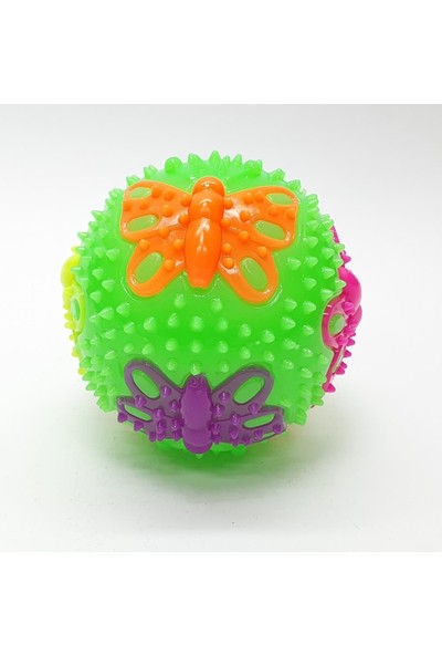 Osman Kızılkaya Işıklı Top Kelebek Desenli - 692380-YEŞIL
