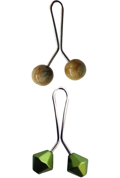 2 Adet Tesettür Eşarp ve Şal Klipsi Set 12