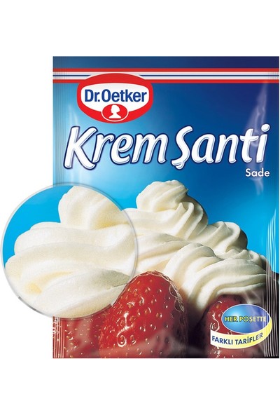 Dr. Oetker Krem Şanti Sade 75 gr x 24 Adet Dr. Oetker Krem Şanti Sade 75 gr x 24 Adet
