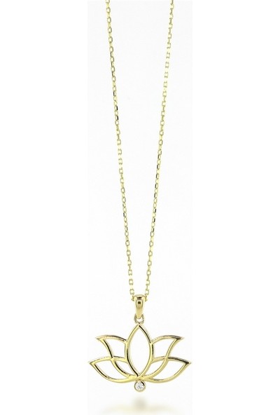 Altınkaynak 14 Ayar Yaşam Çiçeği Altın Kolye