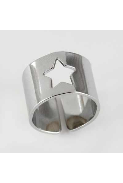 Strongart Yıldız Figürlü Sevgili Eklem Yüzük
