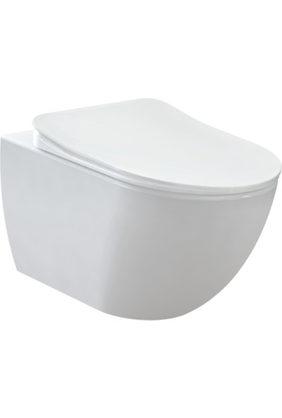 Creavit Free Asma Klozet Duck Termoplast Yavaş Kapanan Klozet Kapağı Creavit Free Asma Klozet Duck Termoplast Yavaş Kapanan Klozet Kapağı