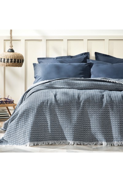 Yataş Bedding Marita Tek Kişilik Pike - Lacivert