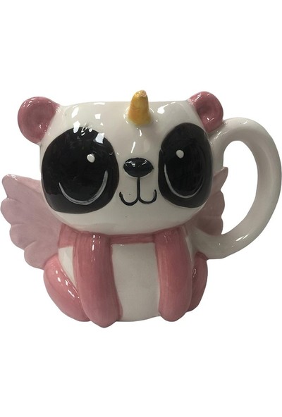 Benturks Pandacorn Kupa Bardak Seramik 3D