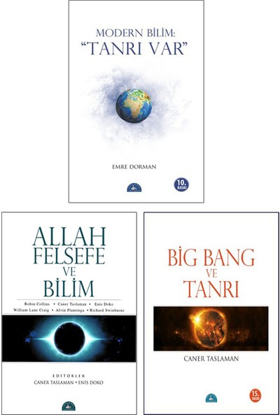 Modern Bilim Tanrı Var - Allah Felsefe ve Bilim - Big Bang ve Tanrı 3 Kitap Set - Emre Dorman Modern Bilim Tanrı Var - Allah Felsefe ve Bilim - Big Bang ve Tanrı 3 Kitap Set - Emre Dorman