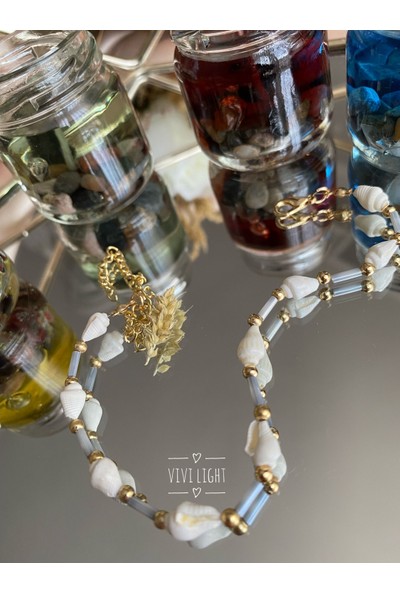 Vivi Light Takı Küçük Deniz Kabuğu Halhal
