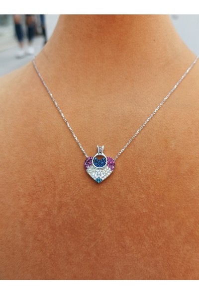 Firuze Gümüş Kolye