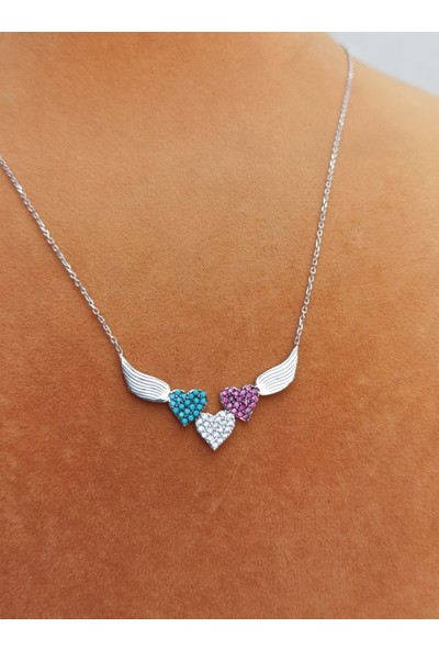 Firuze Gümüş Kolye