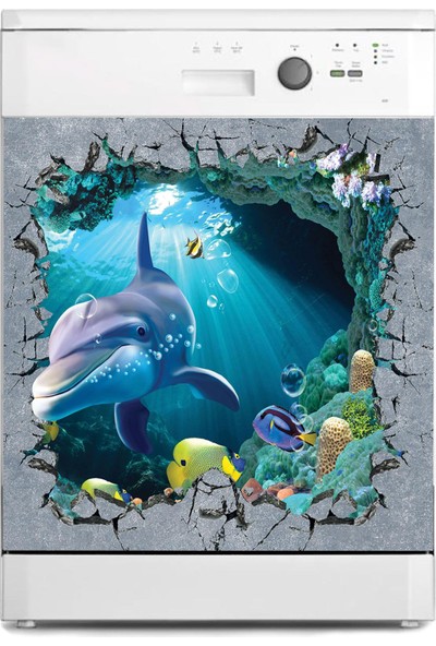 Sticker Art Bulaşık Makinesi Sticker Kaplama Beyaz Eşya Kaplama Duvar Sualtı Sticker Art Bulaşık Makinesi Sticker Kaplama Beyaz Eşya Kaplama Duvar Sualtı