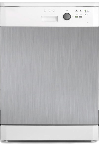 Sticker Art Bulaşık Makinesi Sticker Kaplama Beyaz Eşya Kaplama Metalik Doku